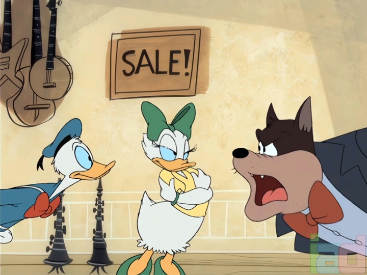 Music Store Donald (2001) - The Internet Animation Database