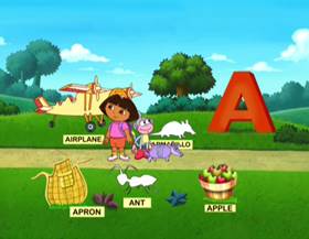 Dora The Explorer Abc Animals