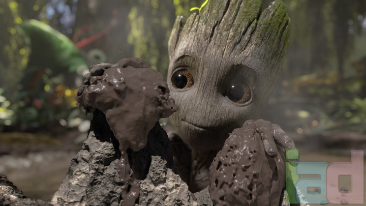Groot Takes a Bath (2022) - The Internet Animation Database