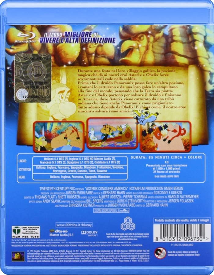 Asterix Conquista L'America - The Internet Animation Database