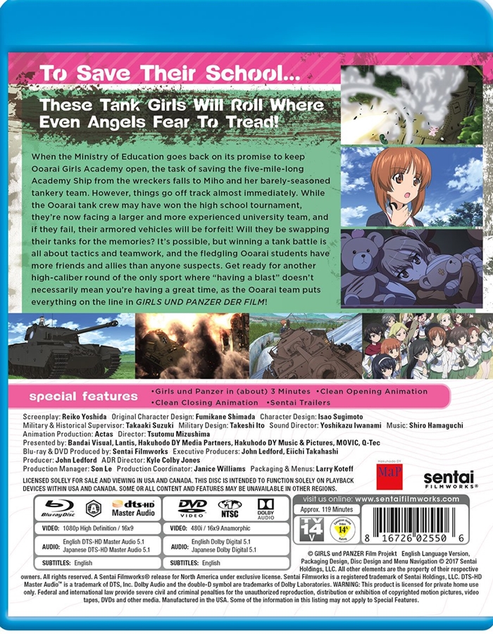 Girls und Panzer der Film - The Internet Animation Database