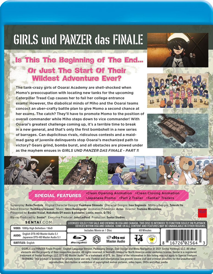 Girls und Panzer das Finale - Chapter 1 - The Internet Animation Database