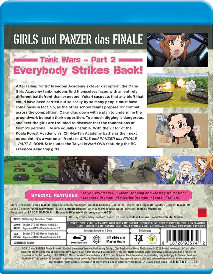 Girls und Panzer das Finale - Chapter 2 - The Internet Animation Database