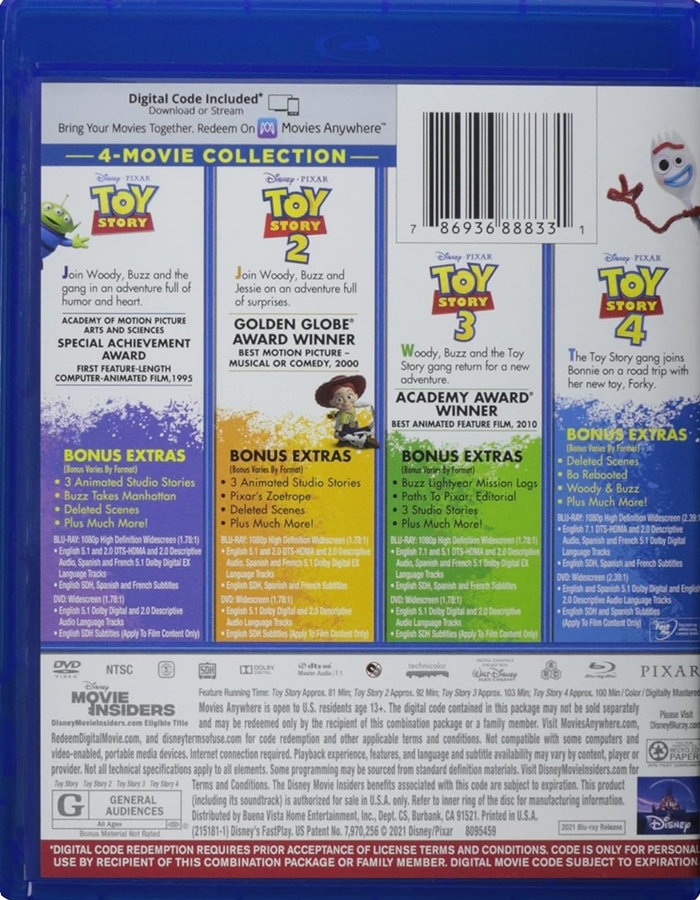 Toy Story: 4-Movie Collection - The Internet Animation Database