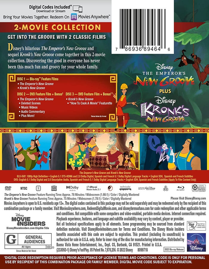 The Emperor's New Groove / Kronk's New Groove - The Internet Animation ...