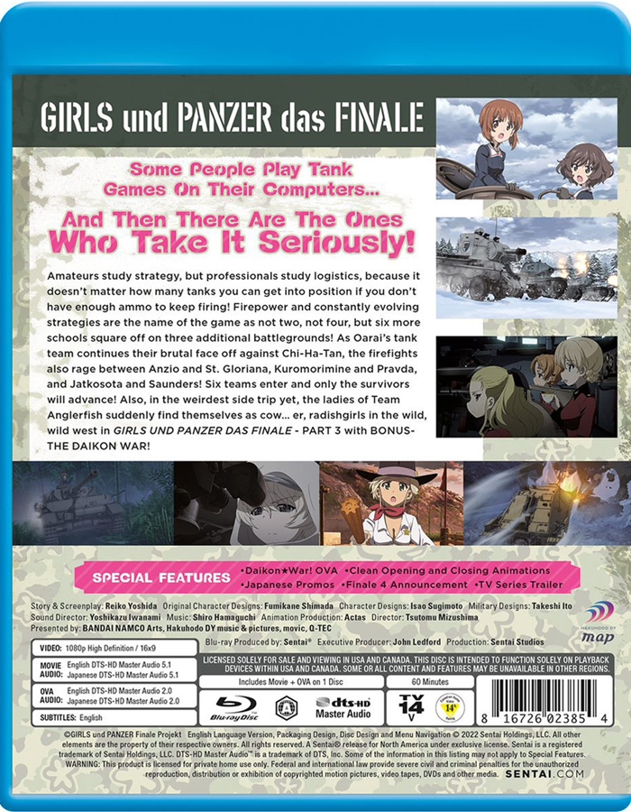 Girls und Panzer das Finale - Chapter 3 - The Internet Animation Database