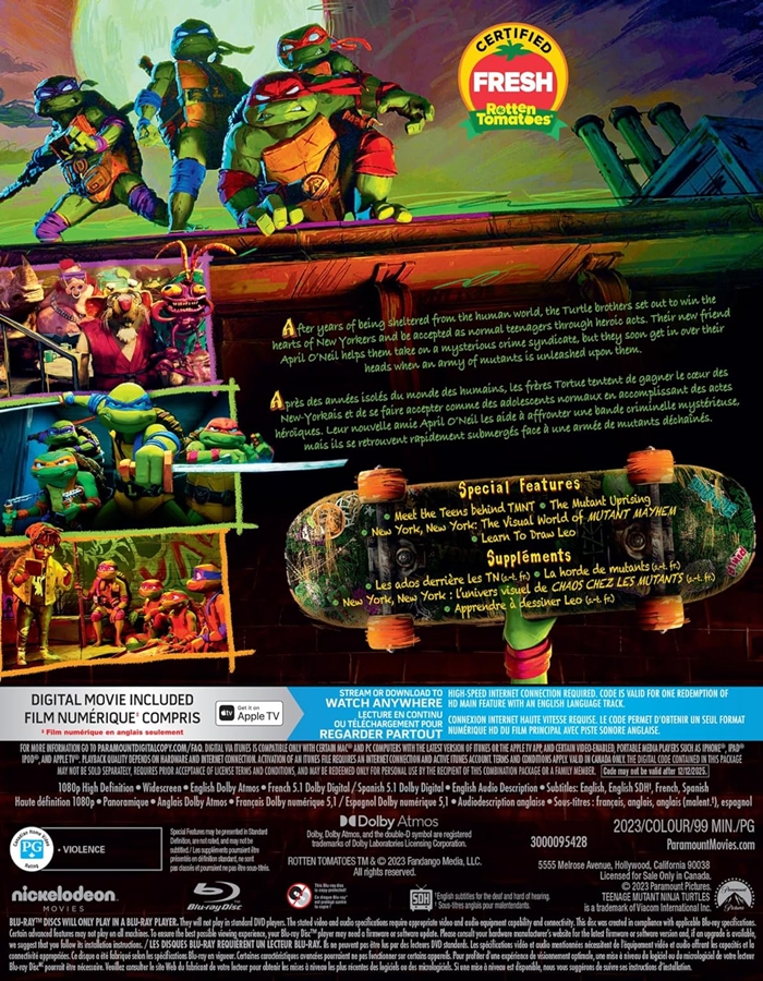 Teenage Mutant Ninja Turtles: Mutant Mayhem - The Internet Animation ...
