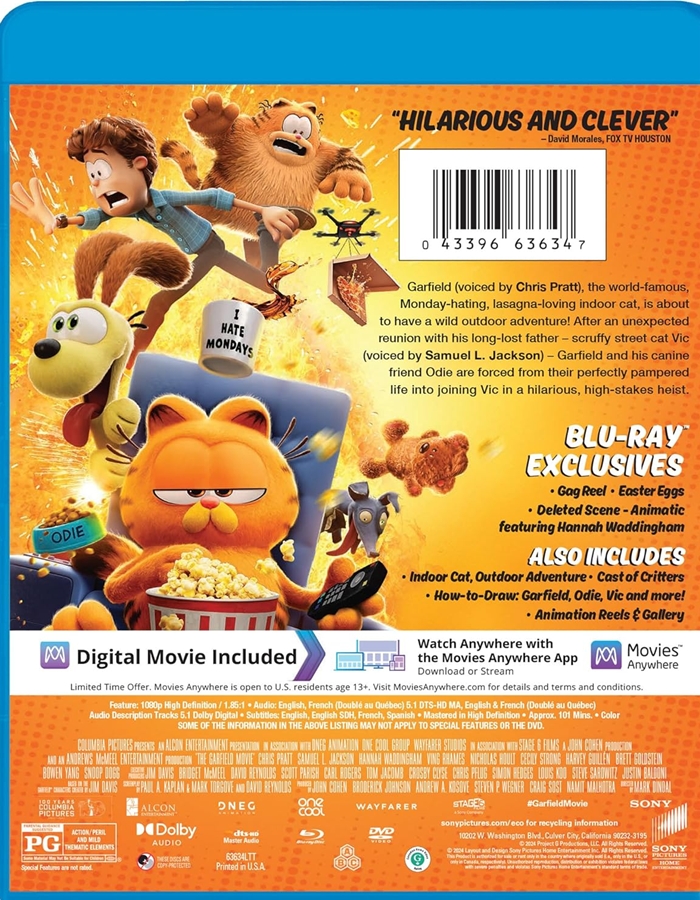 The Garfield Movie - The Internet Animation Database