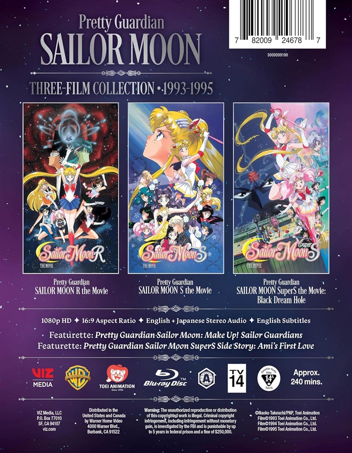 Sailor Moon Three-Film Collection - The Internet Animation Database