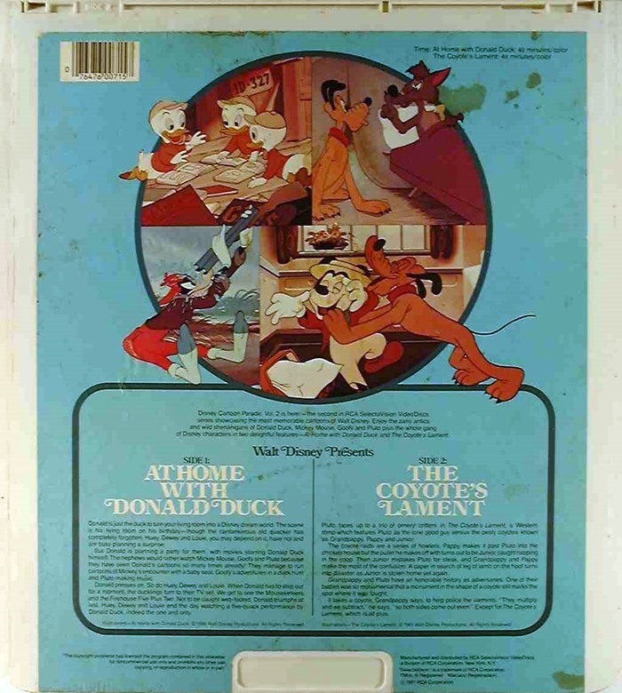 Disney Cartoon Parade, Vol. 2 - The Internet Animation Database