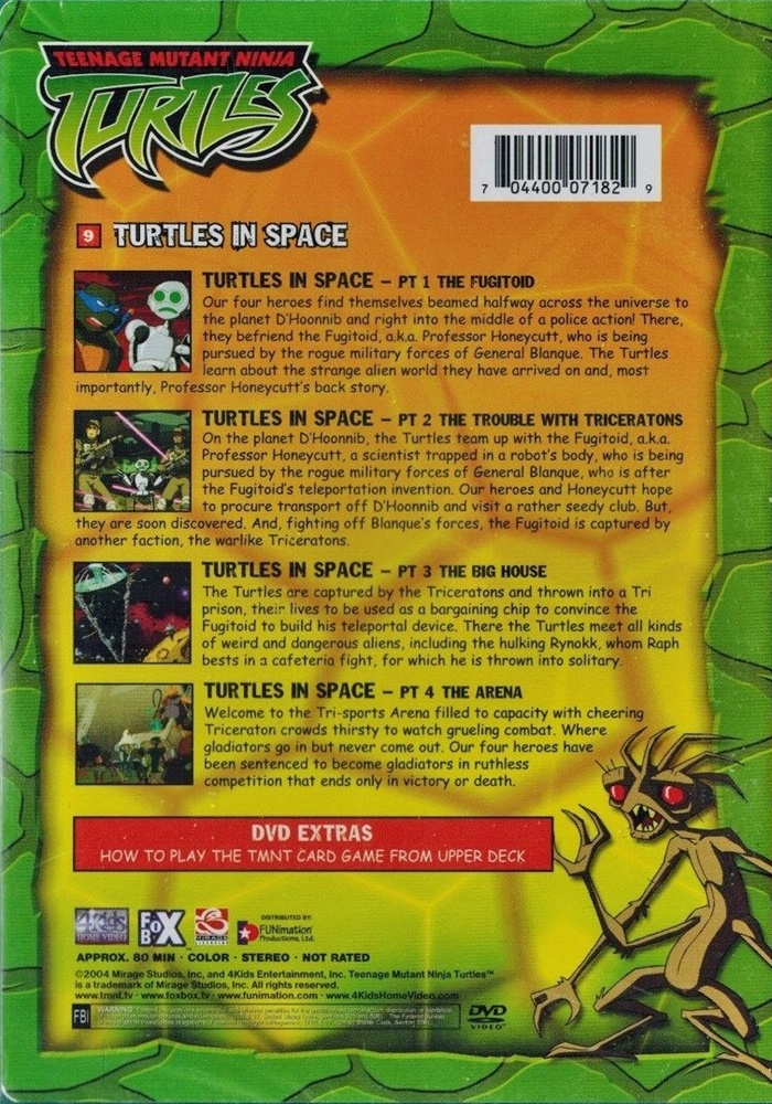 Volume 9 - Turtles in Space - The Internet Animation Database