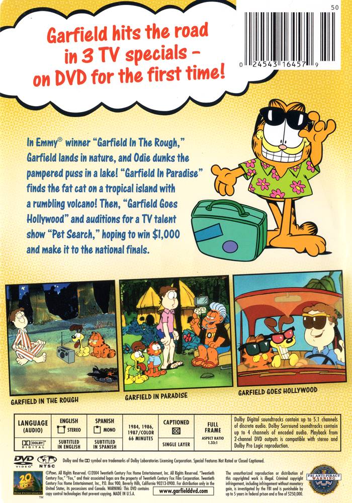 Garfield: Travel Adventures - The Internet Animation Database