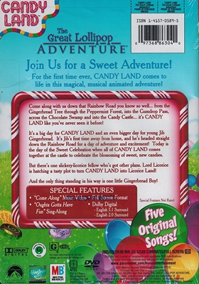 Candyland The Great Lollipop Adventure