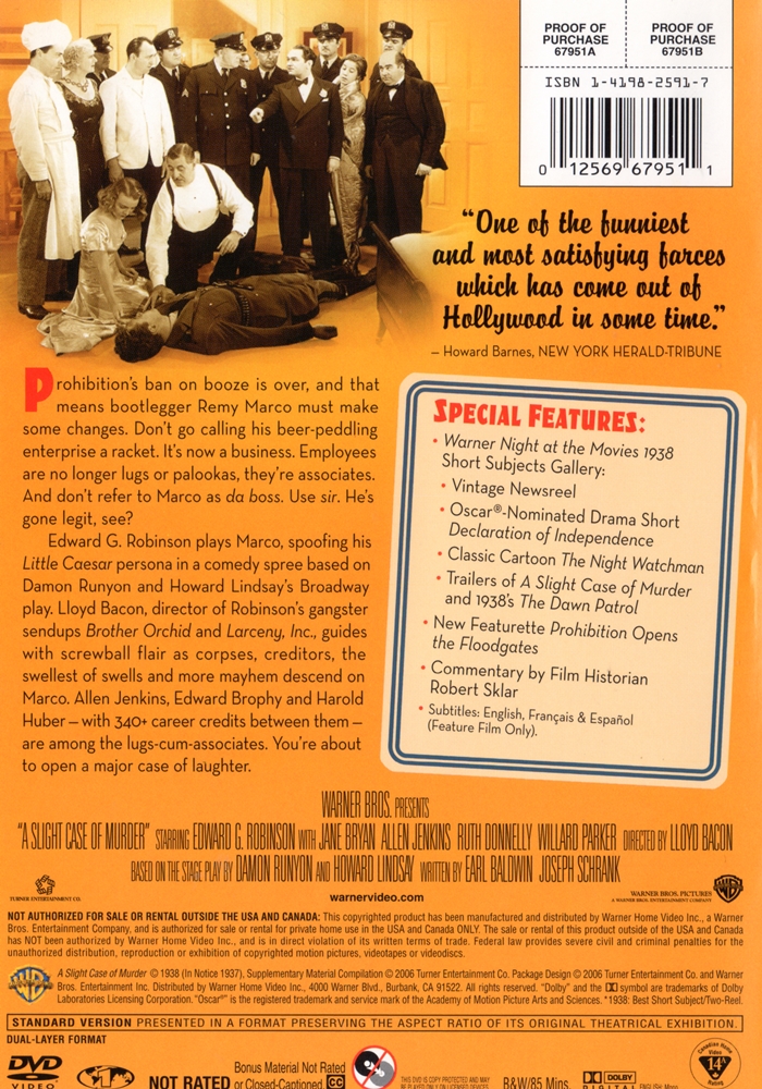 A Slight Case of Murder - The Internet Animation Database