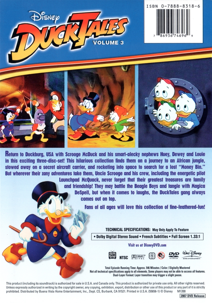 Duck Tales - Volume 3 - The Internet Animation Database