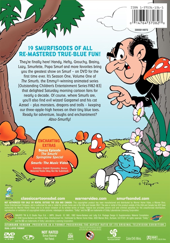 The Smurfs Season 1 Volume 1 - The Internet Animation Database