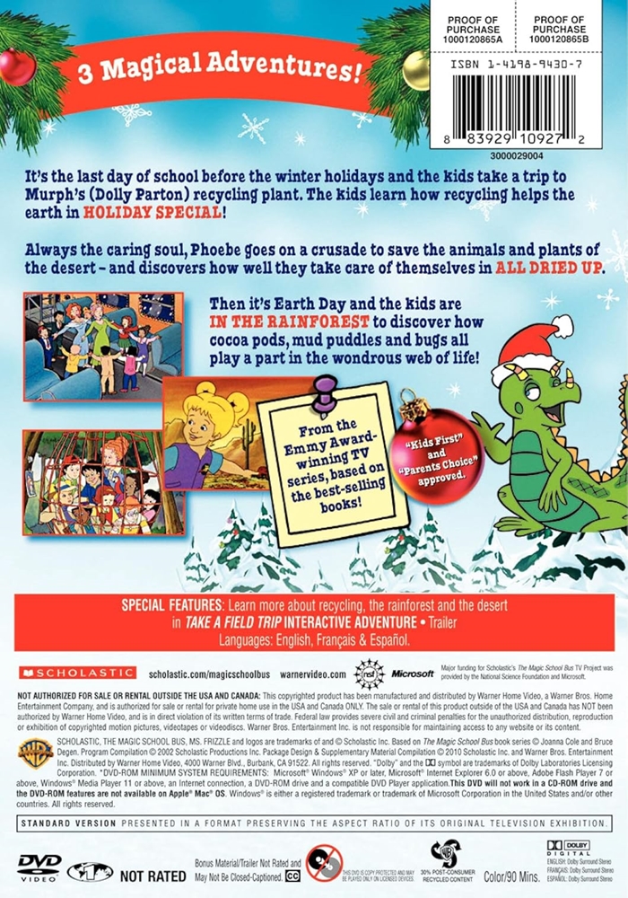 The Magic School Bus Holiday Special - The Internet Animation Database