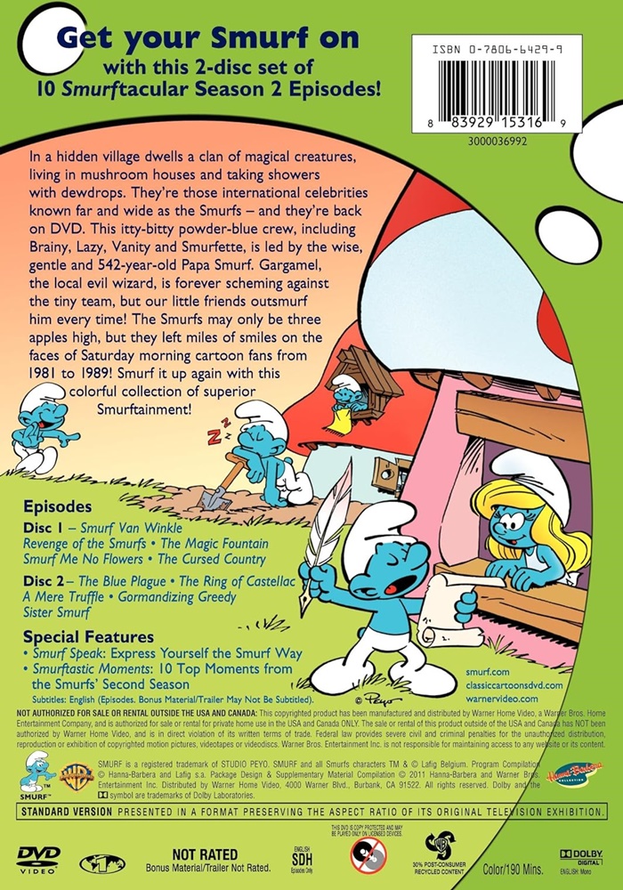 The Smurfs - A Magical Smurf Adventure - The Internet Animation Database
