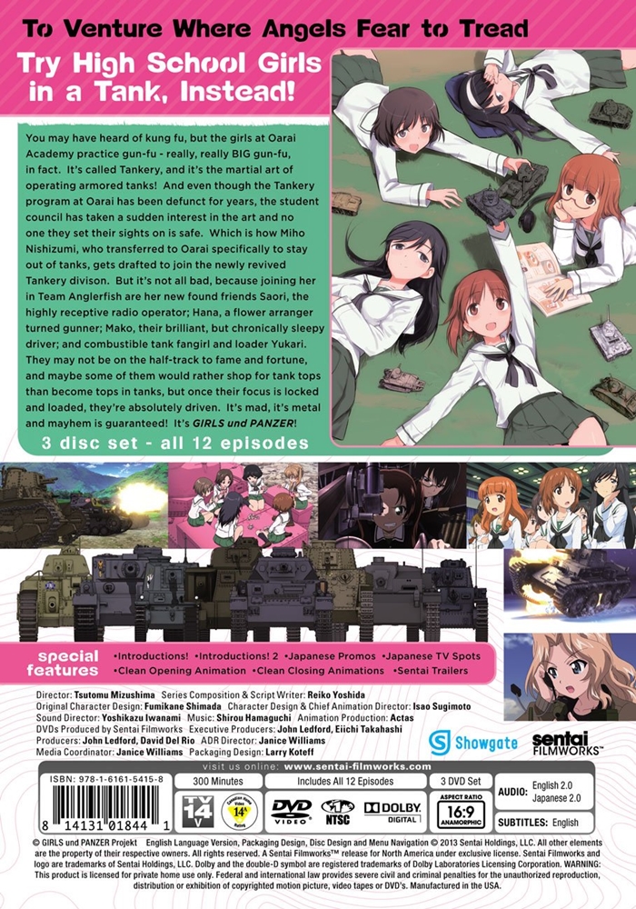Girls und Panzer - Complete TV Series - The Internet Animation Database