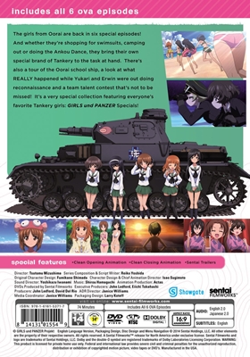 Girls und Panzer - Complete OVA Series - The Internet Animation Database