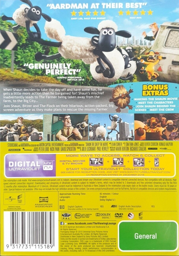 Shaun The Sheep Movie - The Internet Animation Database