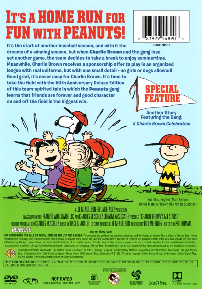 Charlie Brown's All Stars! 50th Anniversary Deluxe Edition - The ...