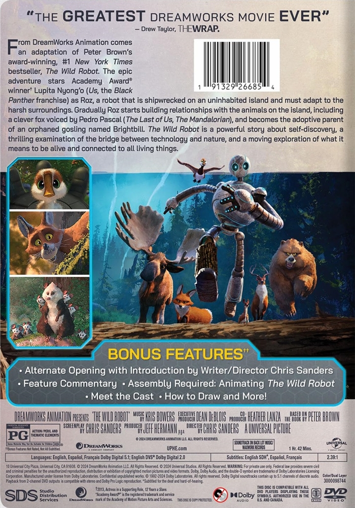 The Wild Robot Collector's Edition - The Internet Animation Database