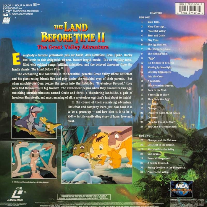 Land Before Time 2 1994