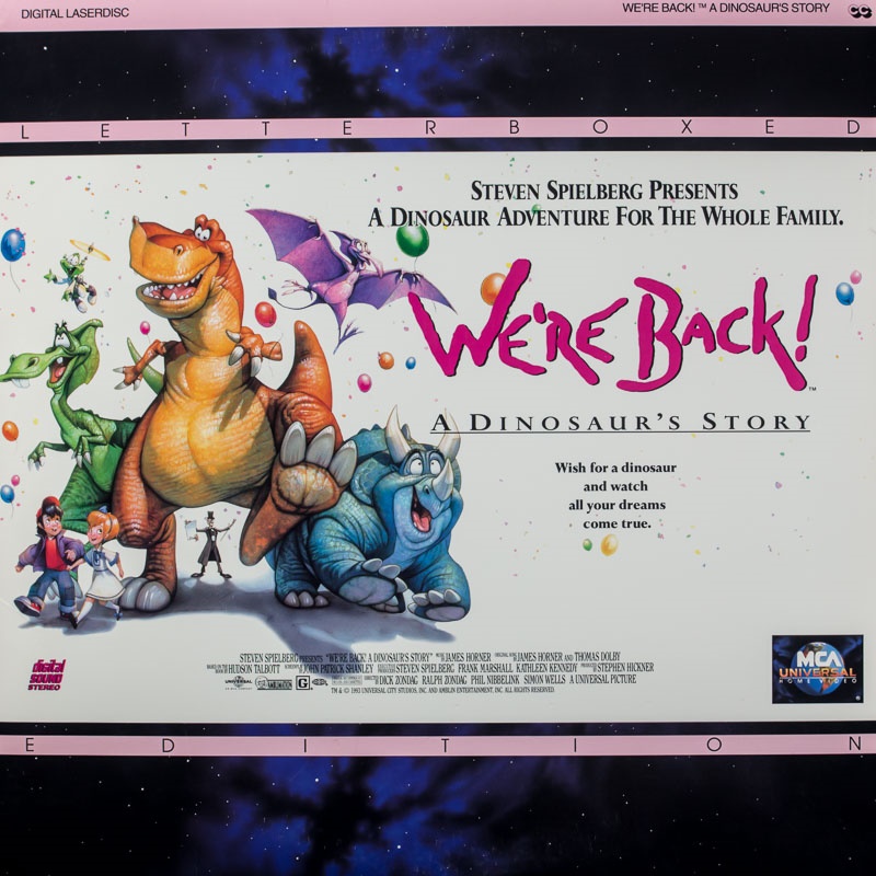 We're Back! A Dinosaur's Story - The Internet Animation Database