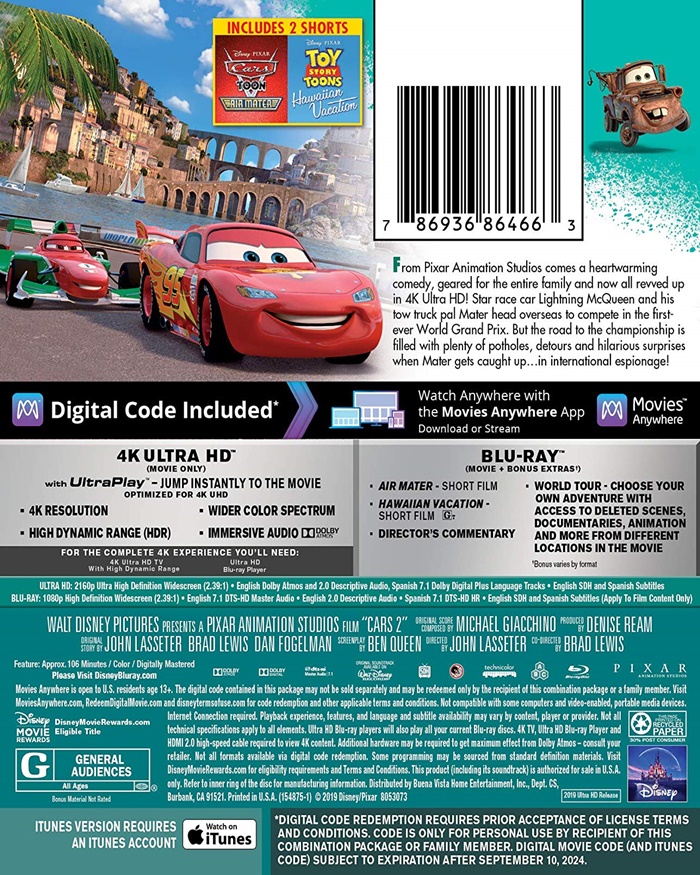 Cars 2 - The Internet Animation Database