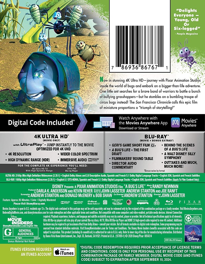 A Bug's Life - The Internet Animation Database