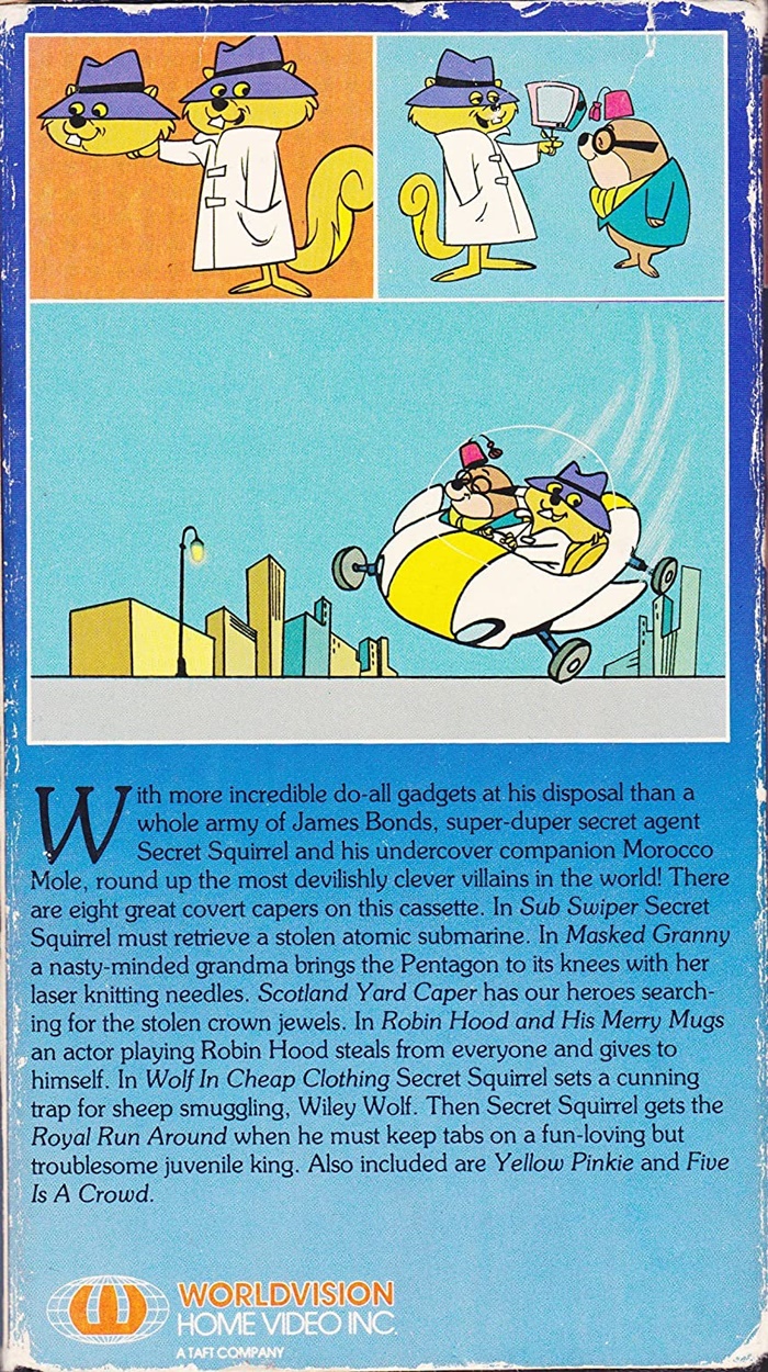 Secret Squirrel - The Internet Animation Database