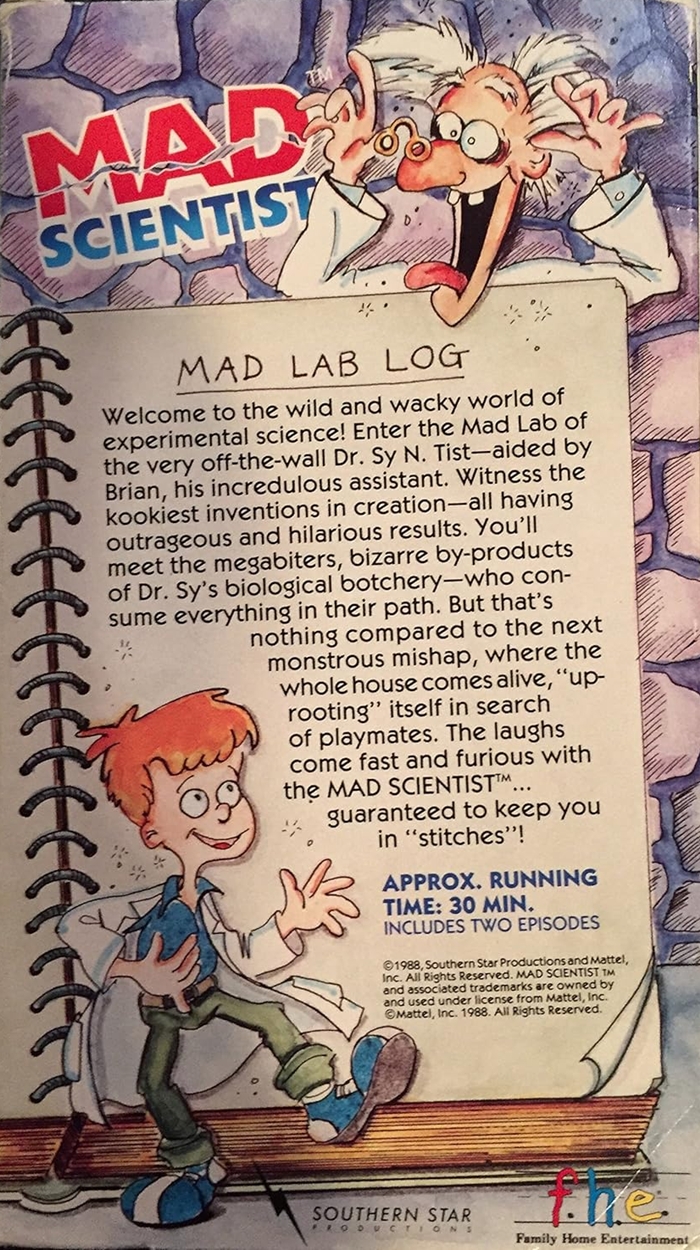 Mad Scientist - The Internet Animation Database