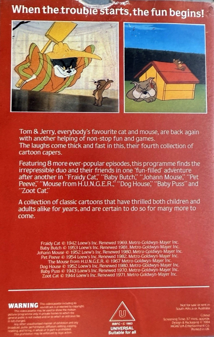 Tom and Jerry - The Missing Mouse - The Internet Animation Database