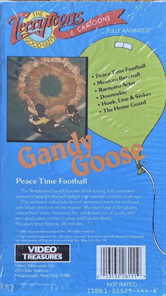 Gandy Goose: Peace-Time Football - The Internet Animation Database