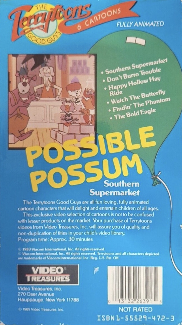 Possible Possum: Southern Supermarket - The Internet Animation Database