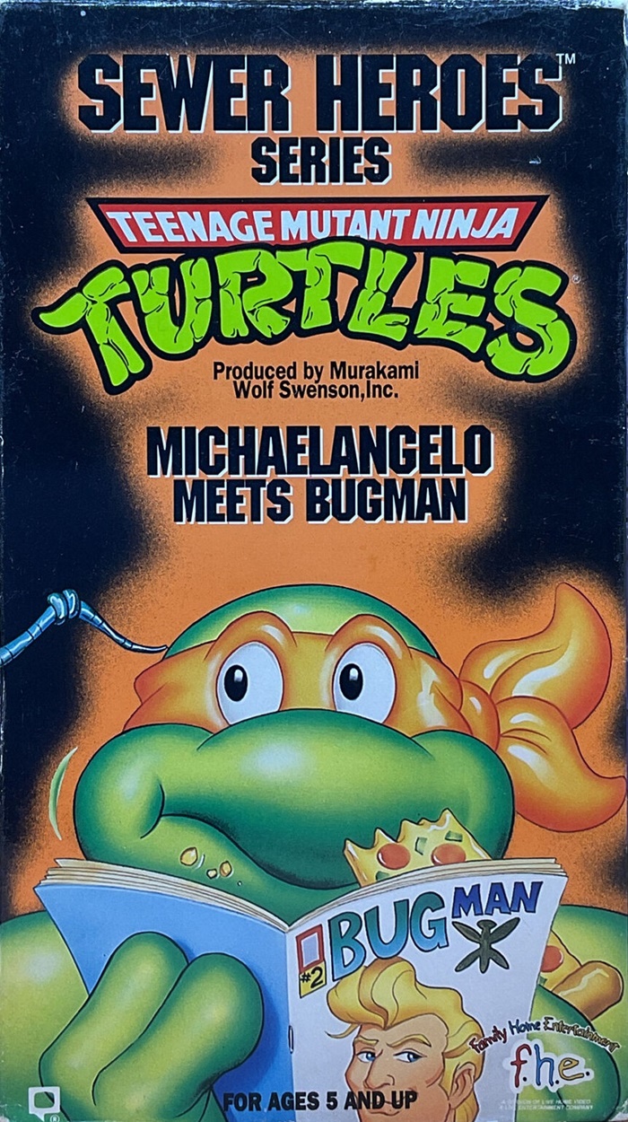 Teenage Mutant Ninja Turtles - Michelangelo Meets Bugman - The Internet Animation Database