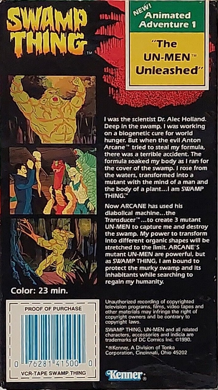 Swamp Thing - The Un-Men - The Internet Animation Database