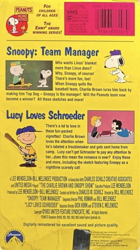 The Charlie Brown and Snoopy Show Vol. 4: Snoopy: Team Manager / Lucy ...