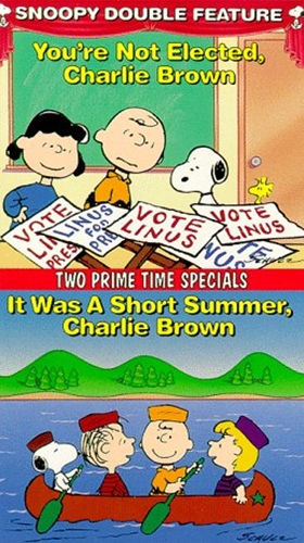 Snoopy Double Feature Vol. 3: You're Not Elected, Charlie Brown / It ...