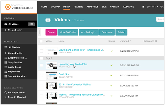Brightcove Integration: Request Captions from Brightcove – 3Play Media ...