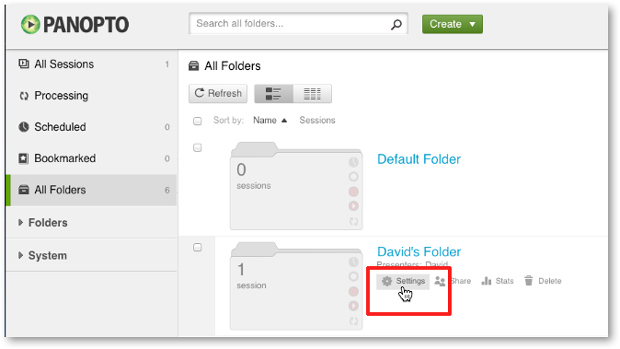 Panopto: Folder Level Caption Request Settings – 3Play Media Support