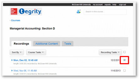 Tegrity: Download a lecture for captioning – 3Play Media Support