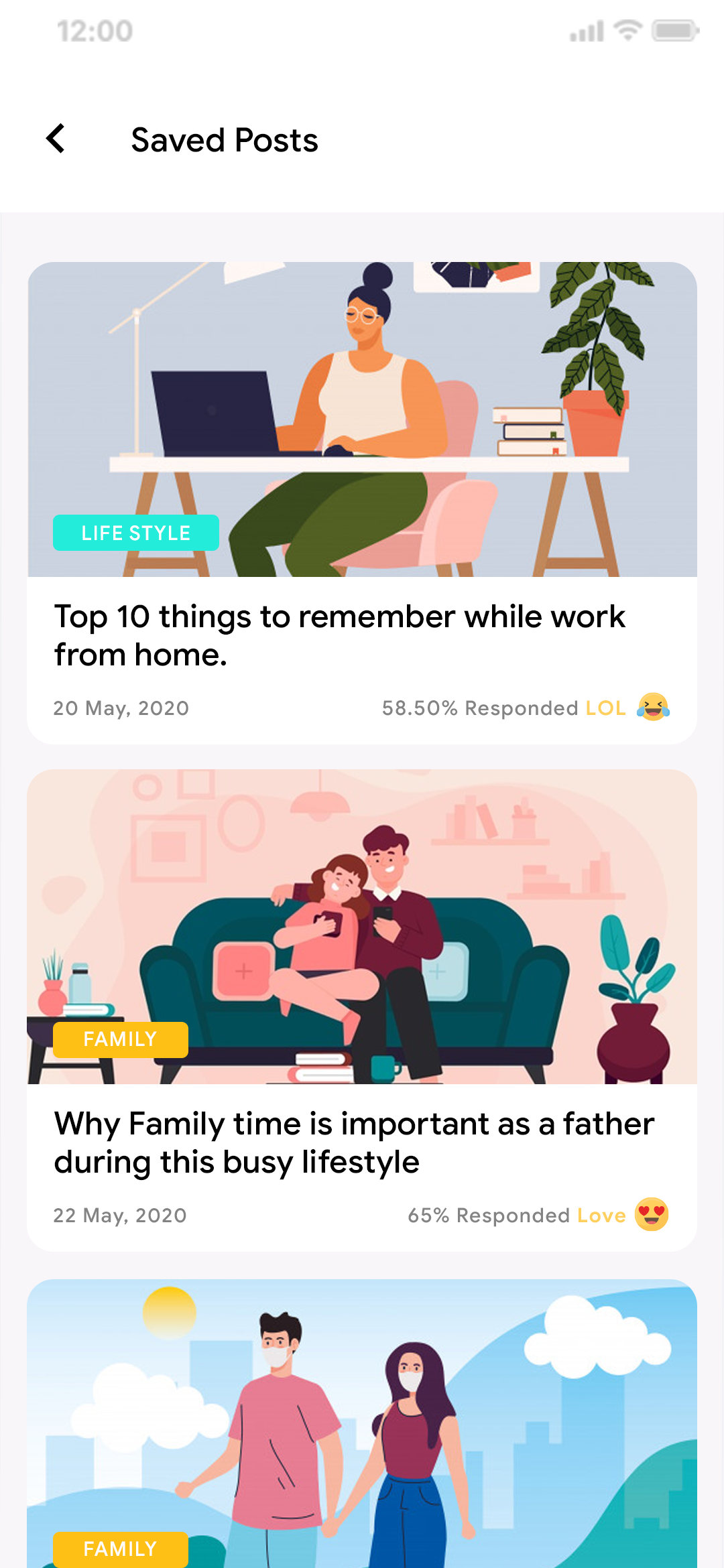 Blog Android App Template Blog Ios App Template Hmtl Css Ionic 5 Boomer Ionic Marketplace