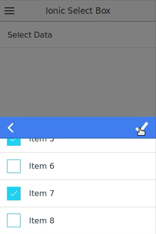 Dynamic Select Box Ionic Marketplace