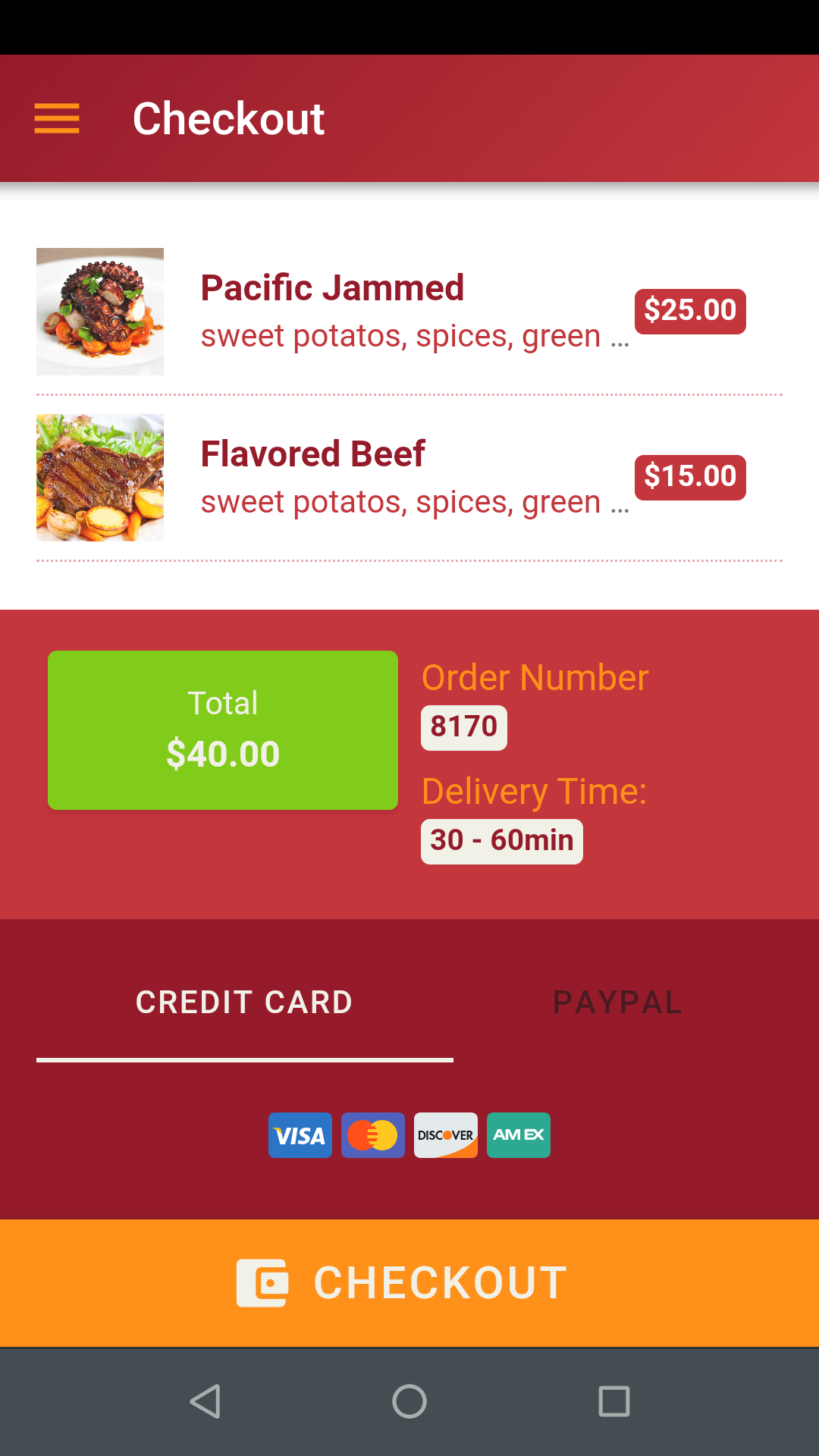 Foodionic - Ionic Marketplace
