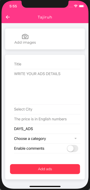 Ionic-5-marketplace-as-opensooq-olx-app - Ionic Marketplace