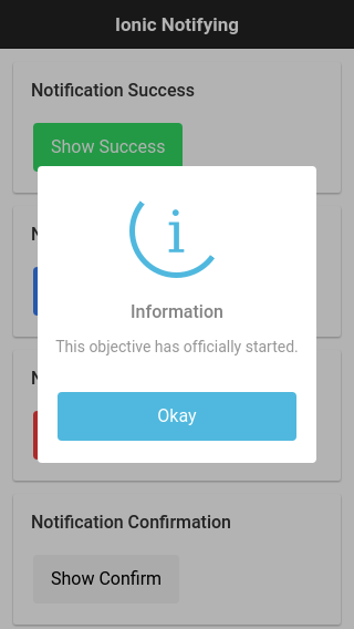 Ionnotifying - Ionic Marketplace