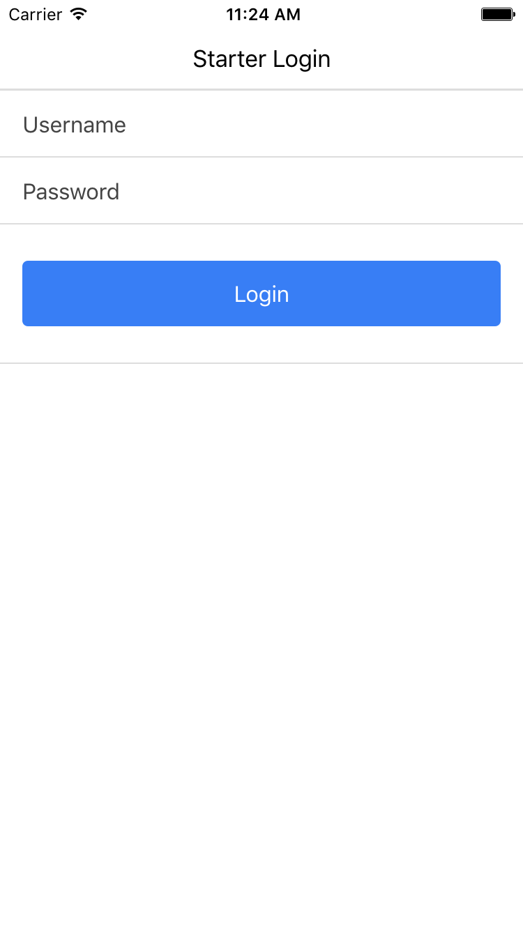 Kinvey-starter - Ionic Marketplace