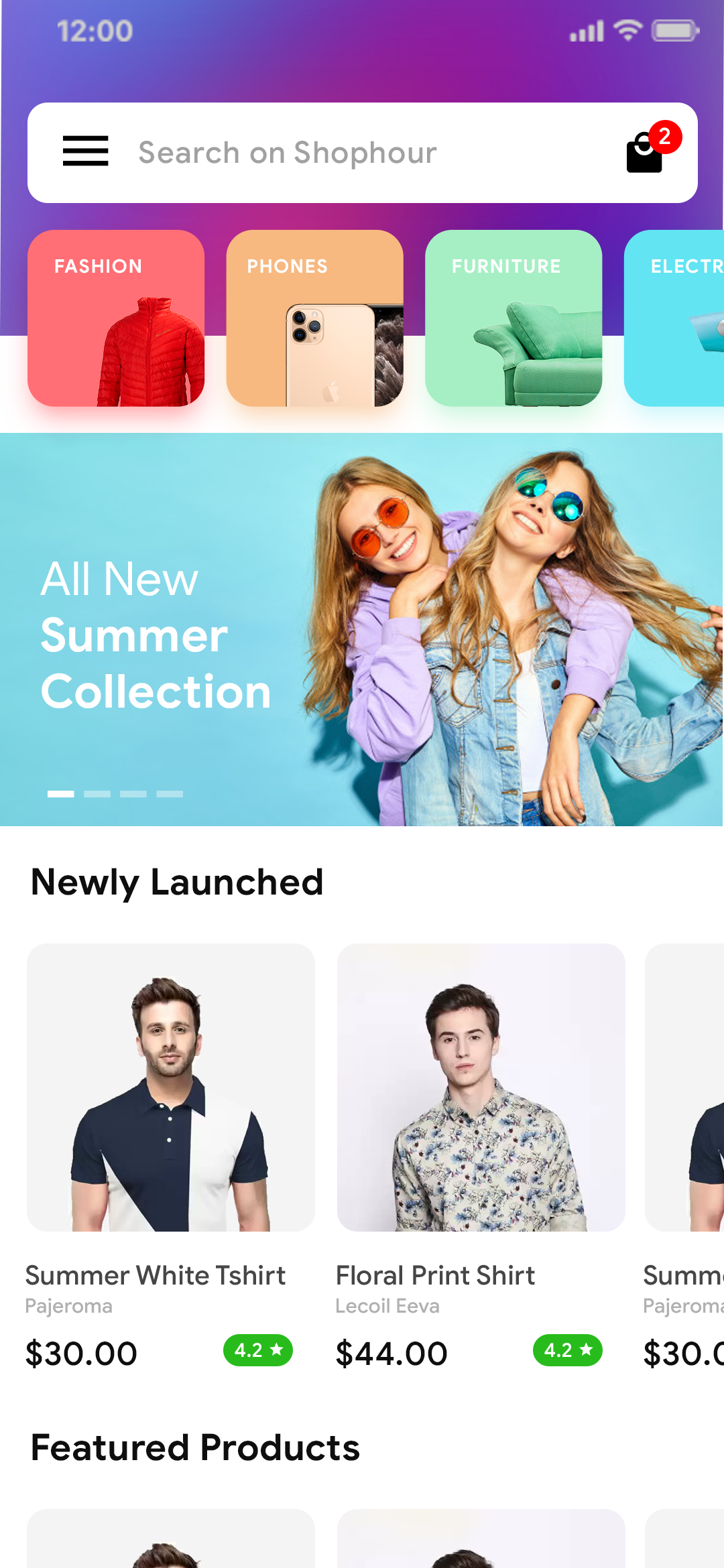 Modern Ecommerce Android App Template Ecommerce Ios App Template Html Css Ionic 5 Shopcart